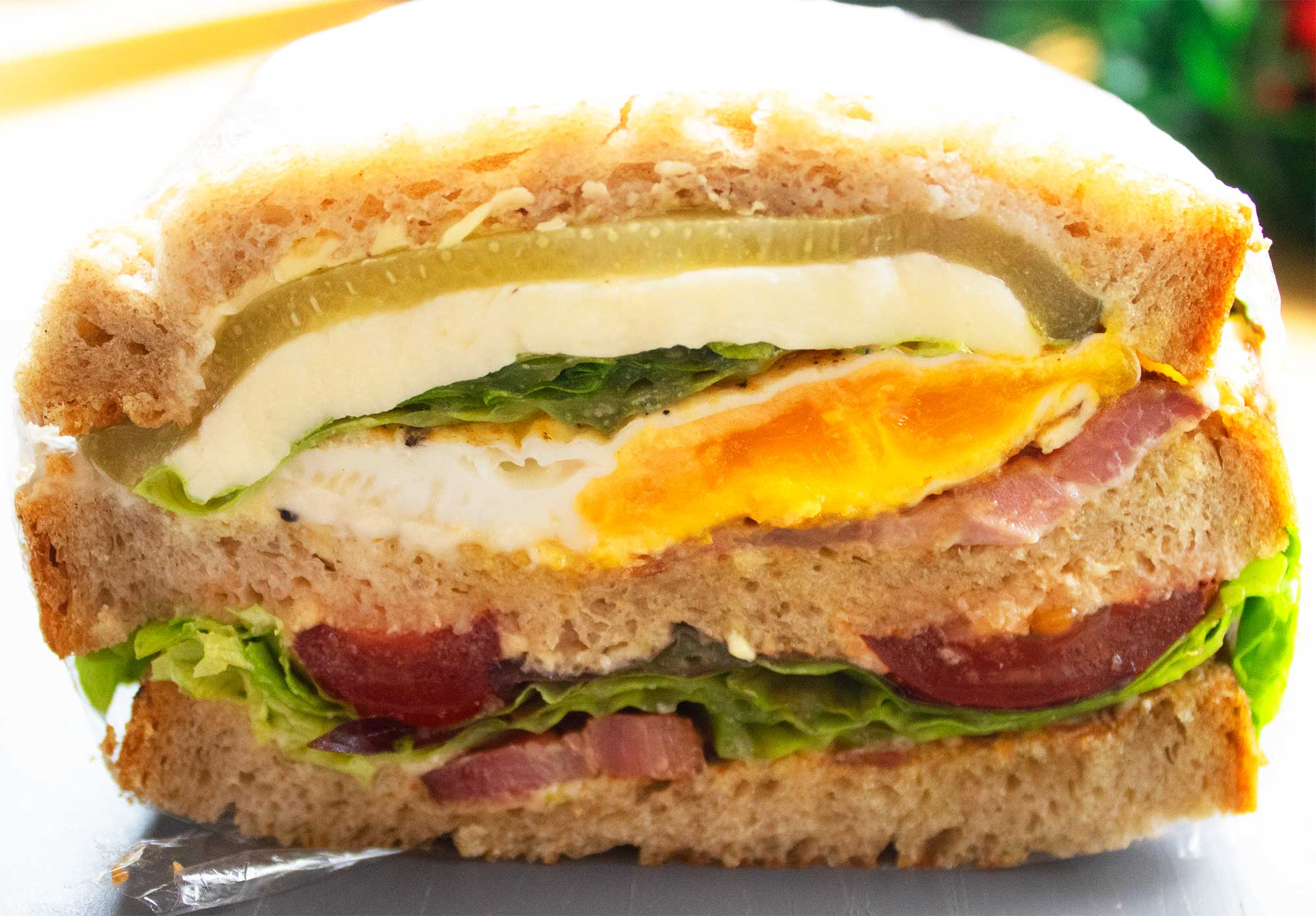 Full Breakfast In A Sandwich (Video) - How To Make Recipes