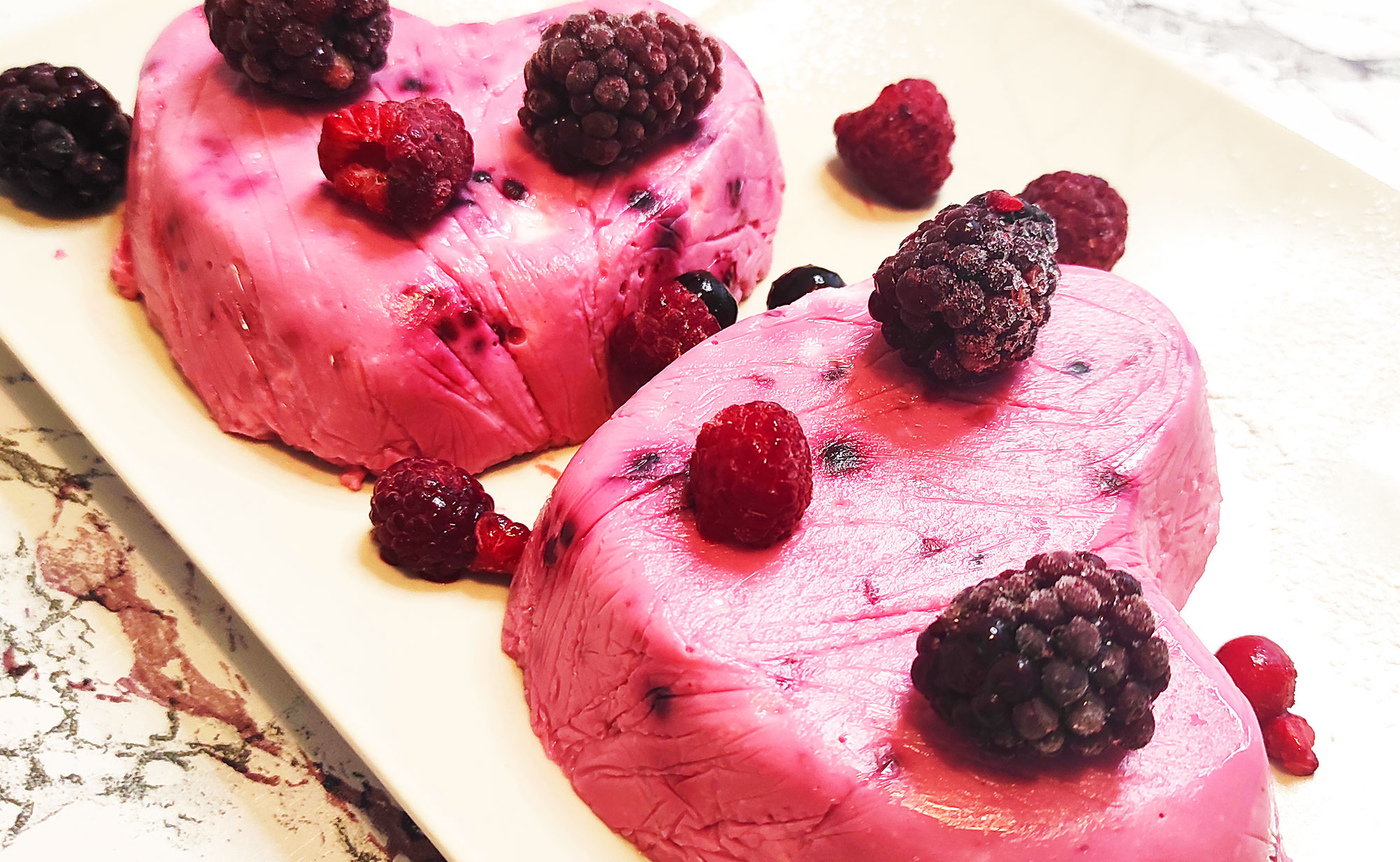 Yogurt-Berry Jelly Recipe - A Light & Elegant Valentine’s Day Treat (Video)
