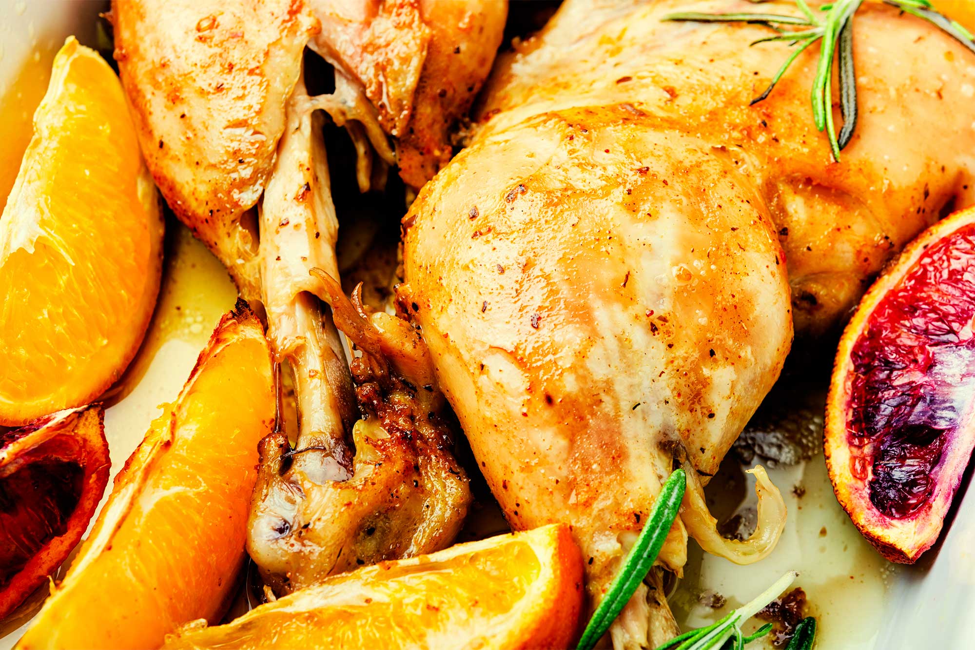 Roasted Orange Chicken Recipe (Video) - How To Make Recipes