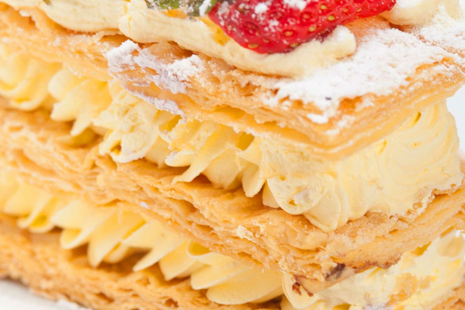 Strawberry Mille Feuille Recipe - How To Make Recipes