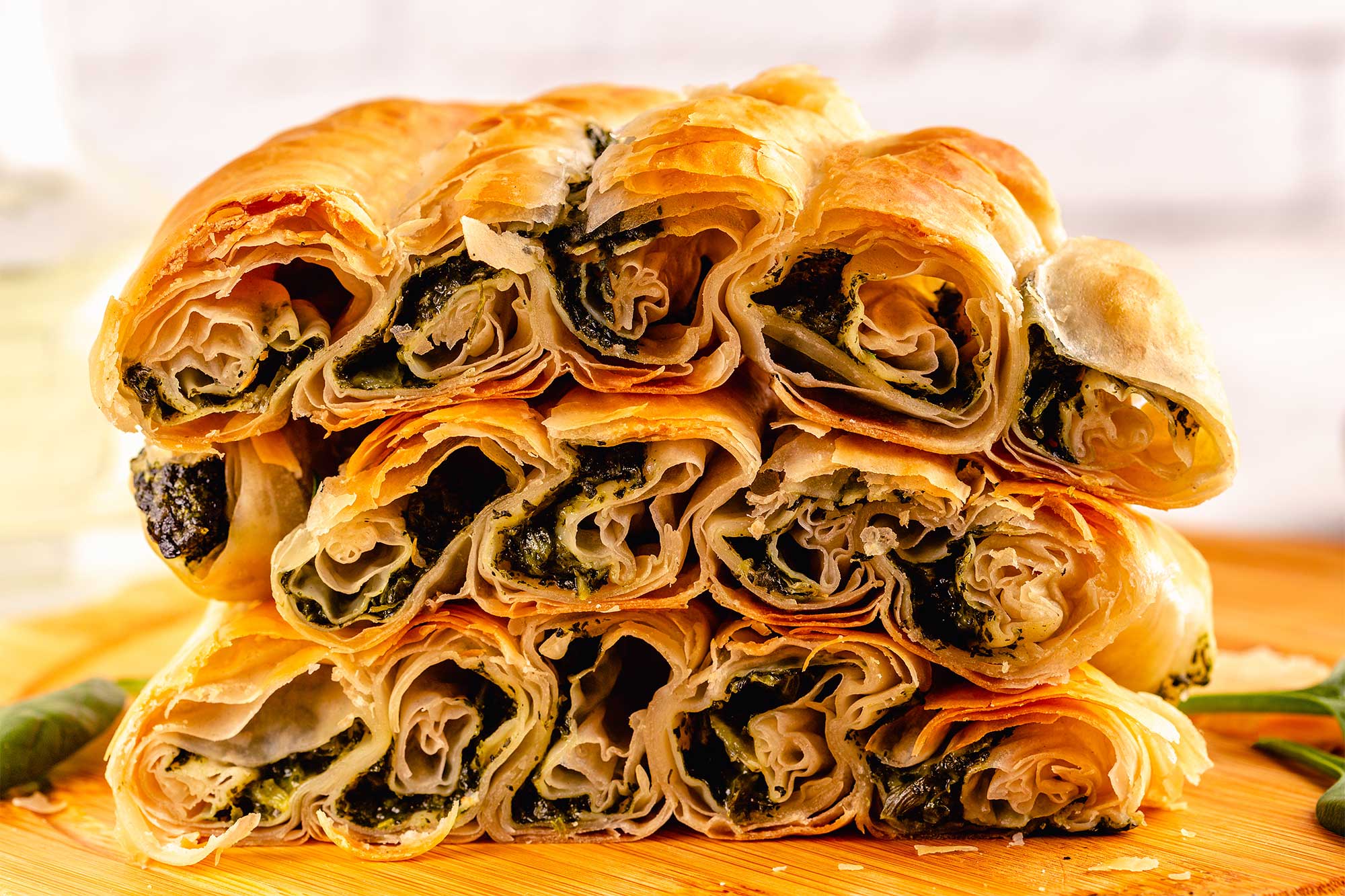 Spiral Spanakopita Traditional Greek Recipe (Greek Spinach Pie) - How To Make Recipes
