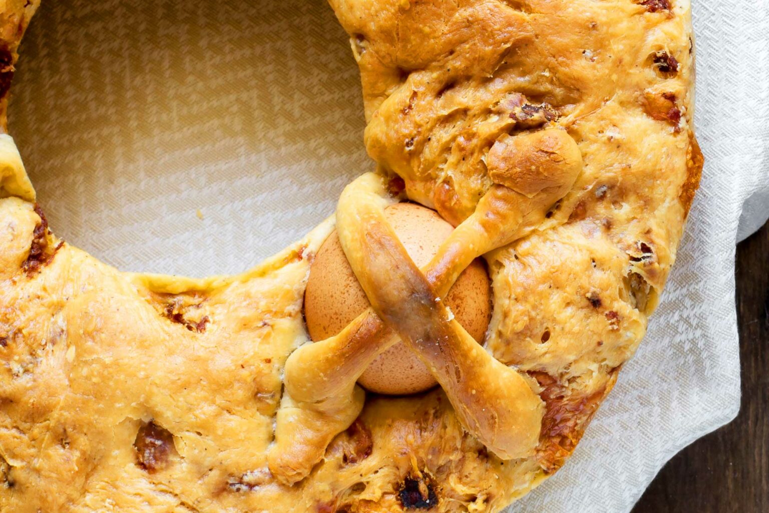 Neapolitan Casatiello (Italian Easter bread) Recipe - How To Make Recipes