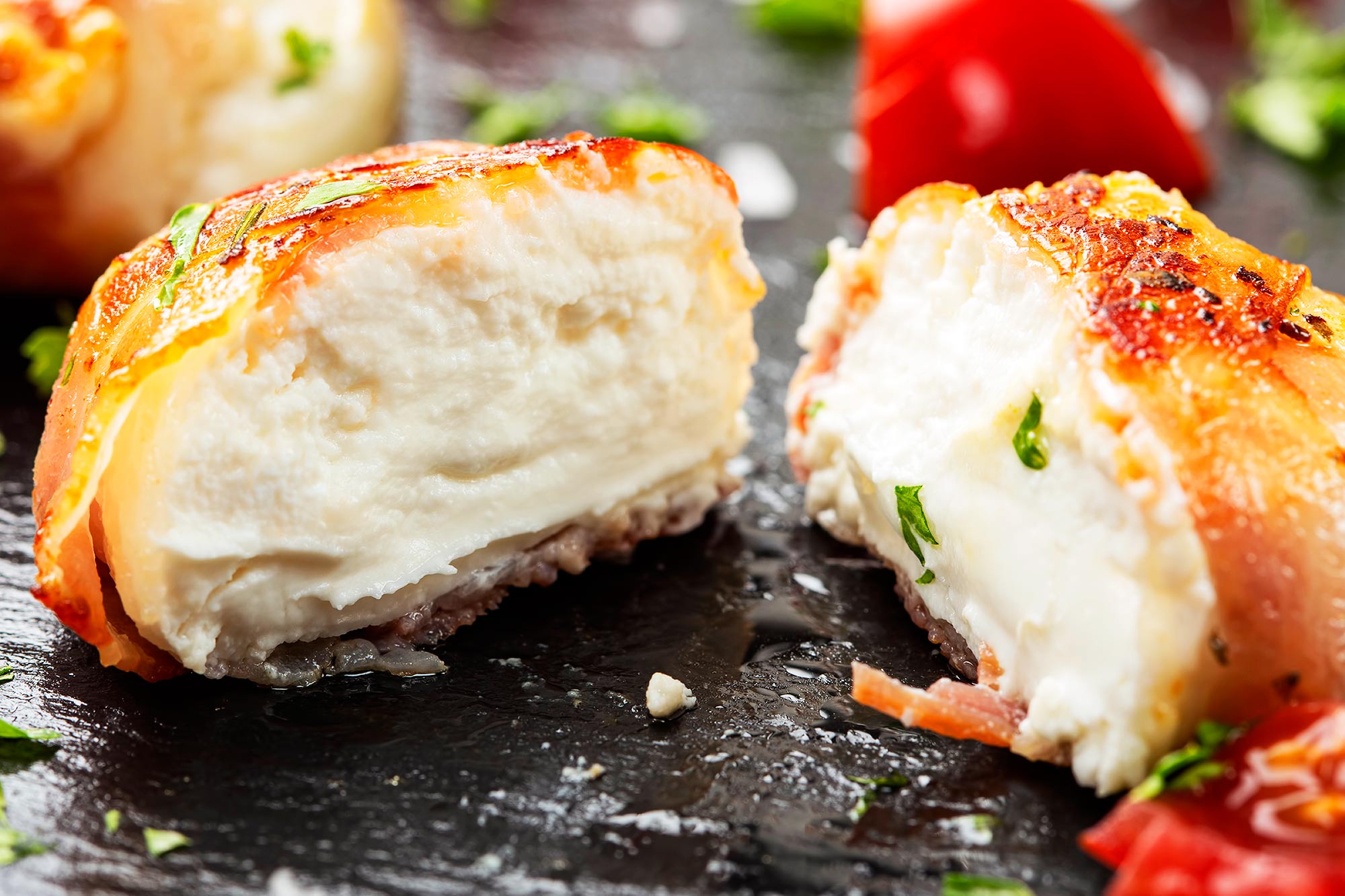 Goat Cheese in Smoked Bacon - How To Make Recipes