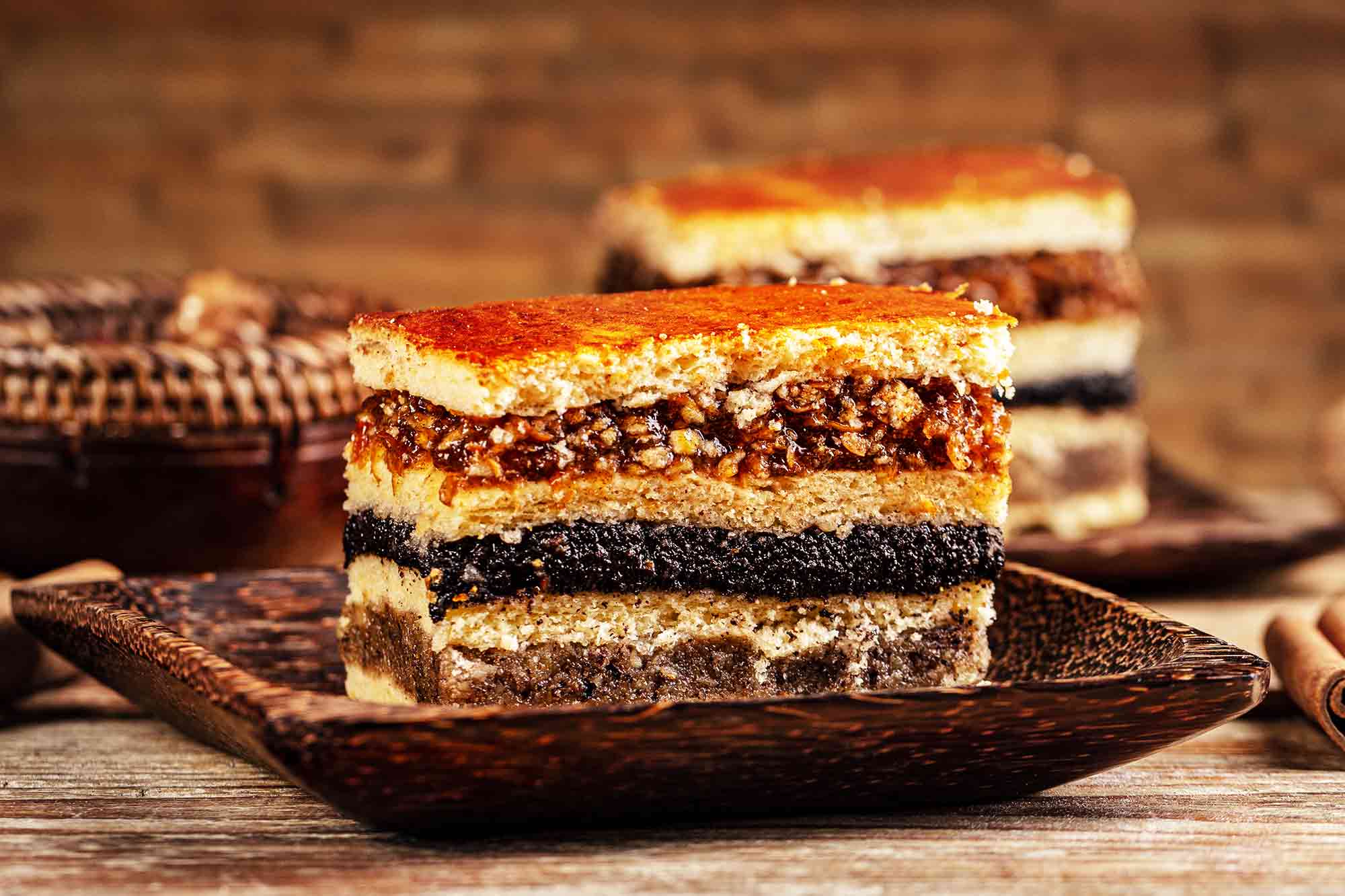 Apple, Walnut, and Poppy Seed Cake (Flódni) - How To Make Recipes