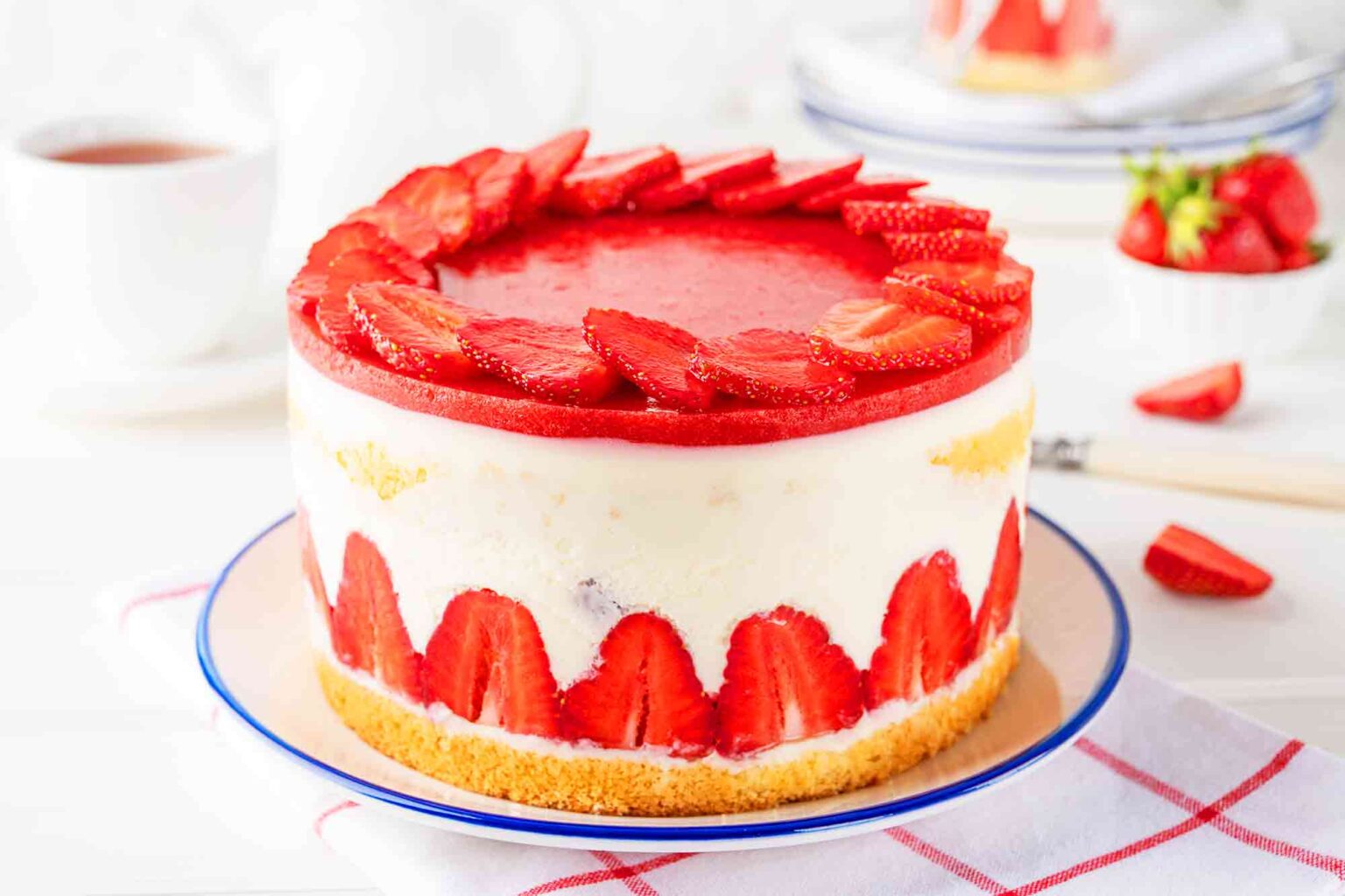 Fraisier Cake Recipe - How To Make Recipes