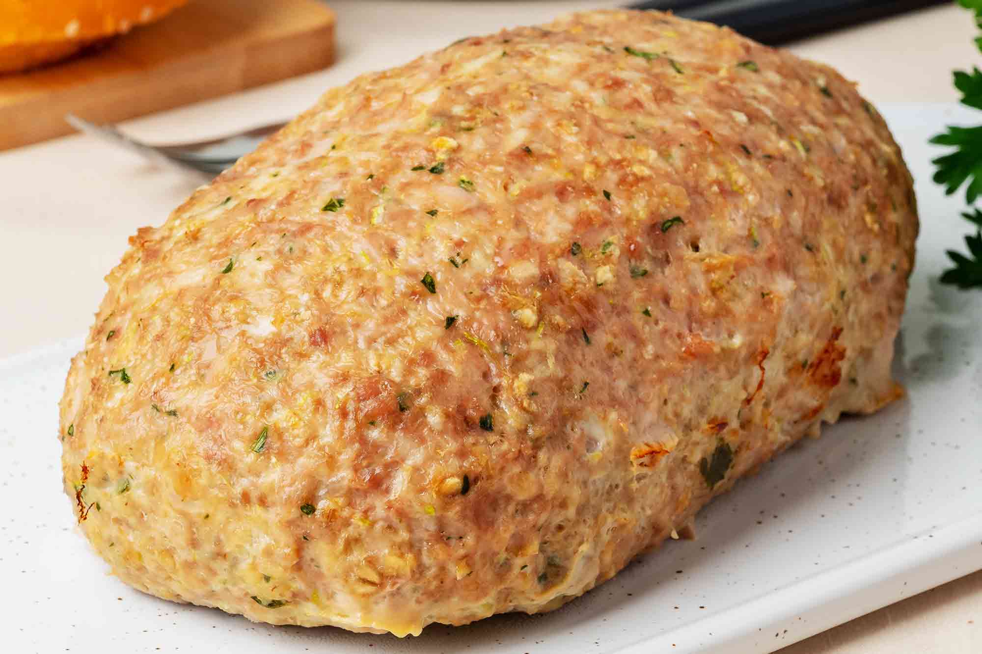 Terrine Meat Loaf - Baked Turkey Ground Meat - How To Make Recipes