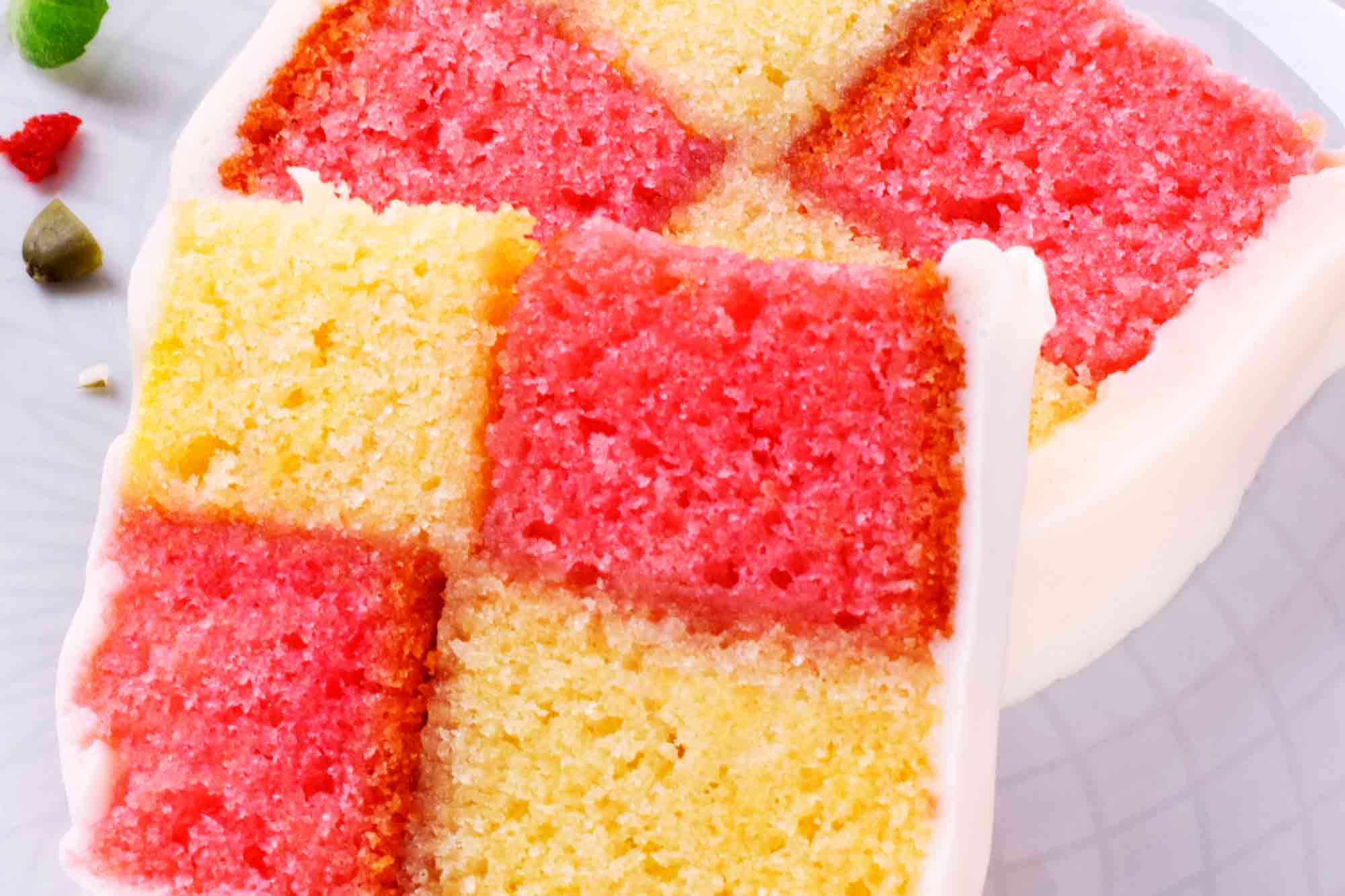 Homemade Battenberg Cake - How To Make Recipes